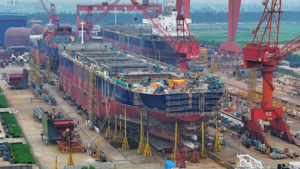中國造船業僅20年成全球主導者 報告：商用造船市場佔有率超50% - Australian Chinese Daily